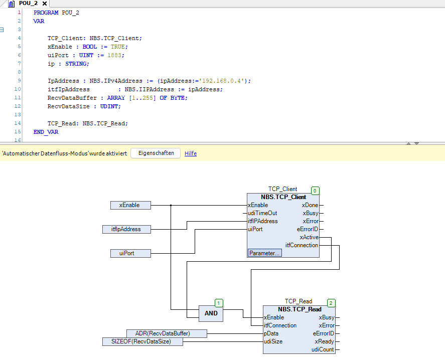 CODESYS Forge - CODESYS Forge / Talk / Deutsch 🇩🇪: MQTT, TCP Socket Client