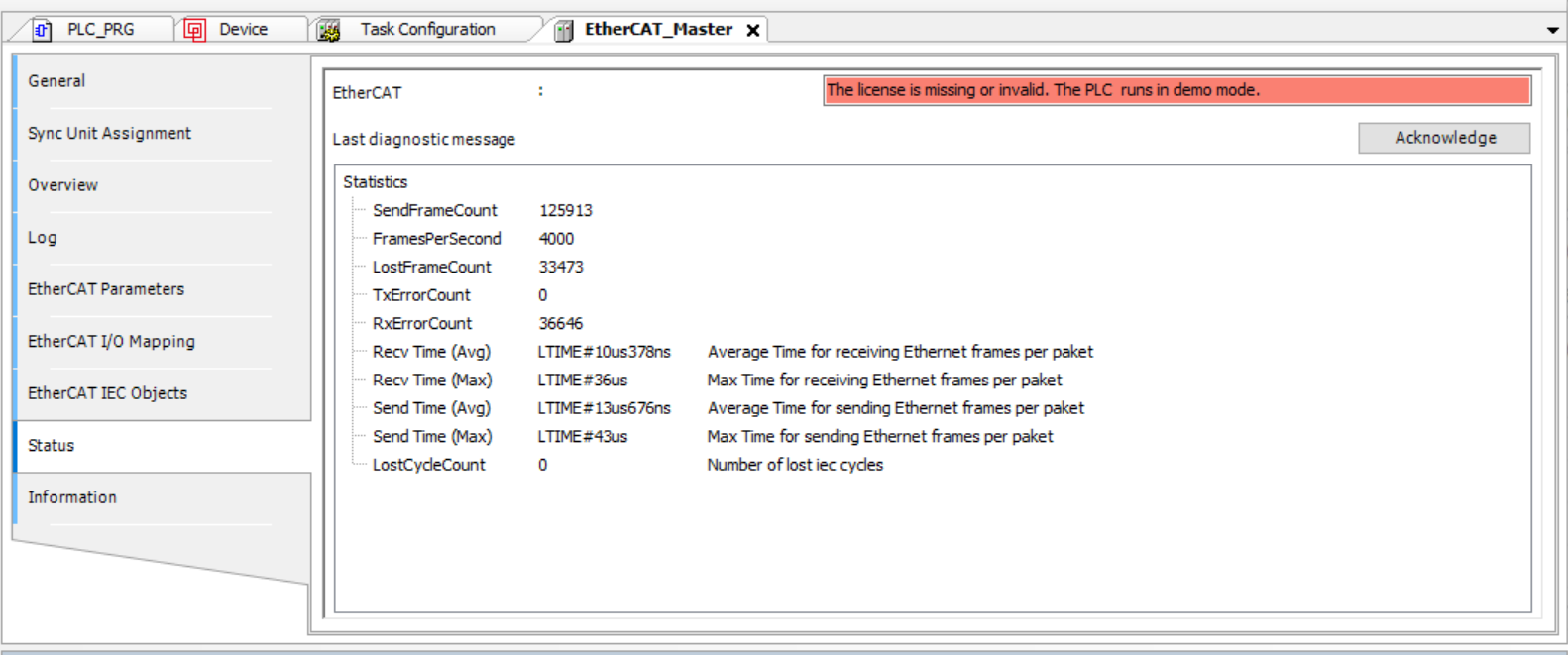 CODESYS Forge - CODESYS Forge / Talk / Runtime 🇬🇧: EtherCAT cycle limits