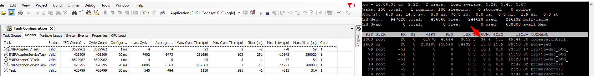 Codesys Forge Codesys Forge Talk Runtime 🇬🇧 Cpu Load Due To Codesys Runtime